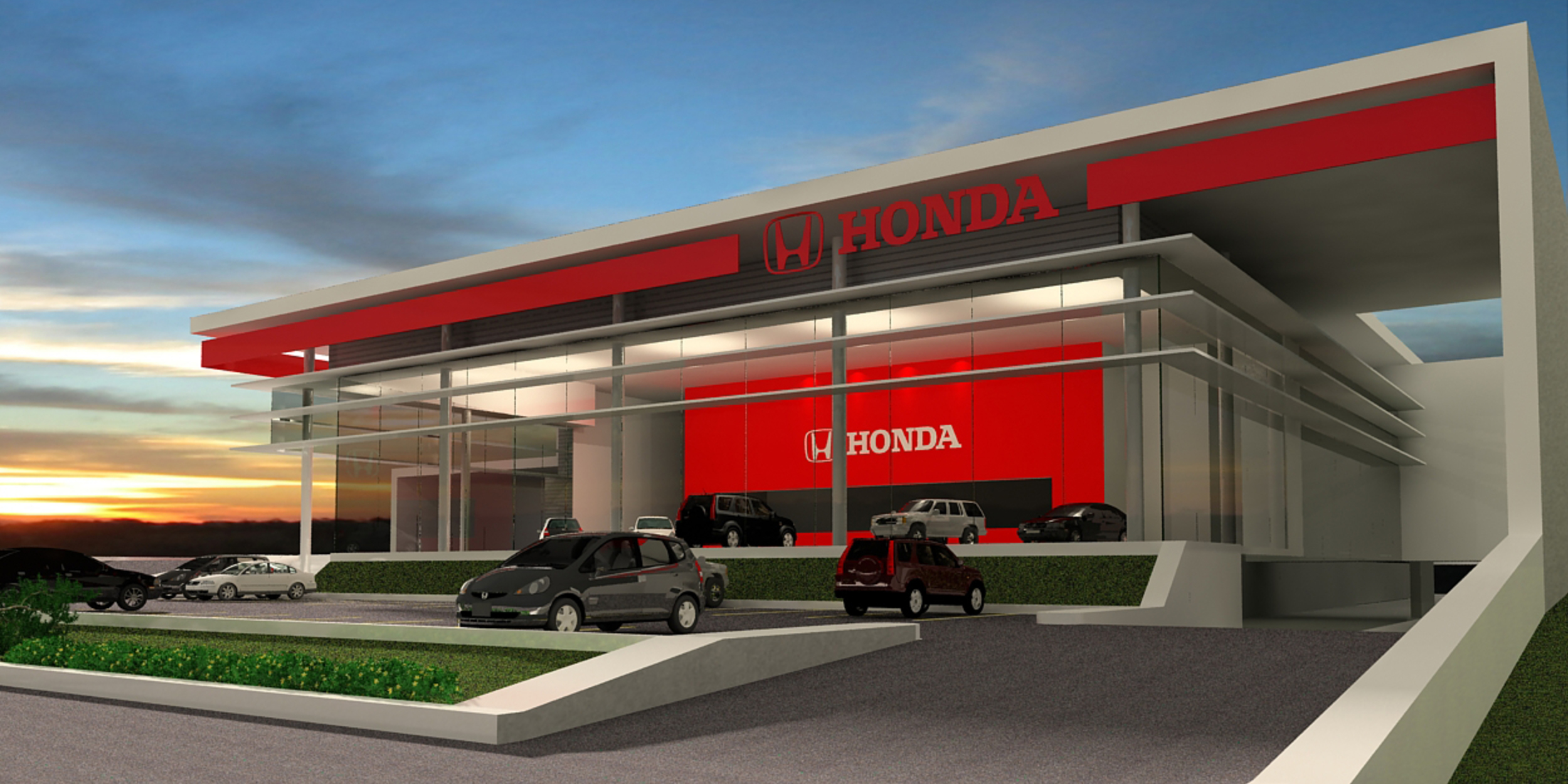 Concessionária Honda — MKZ Arquitetura